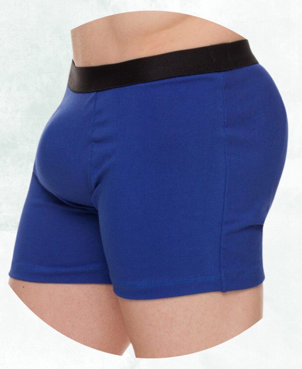 Cueca com Enchimento Frontal e no Bumbum - Boxer | Jonh Skull